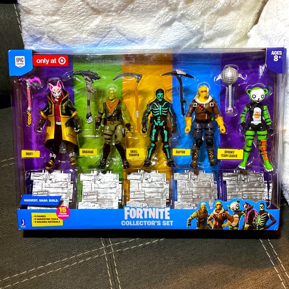 Epic Games | Toys | 5 Piece Fortnite Collectors Set Exclusively Sold At ...